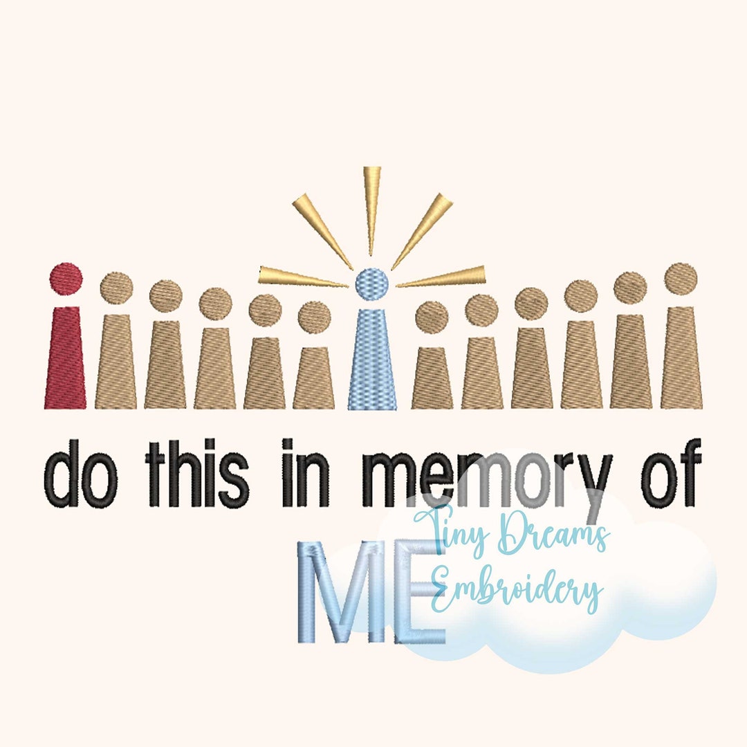 Last Supper Embroidery Design, Jesus, Disciples (digital Download) - Etsy