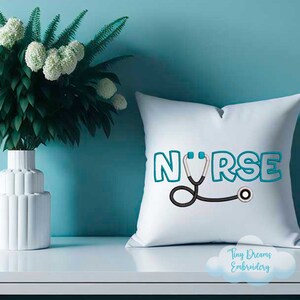 Nurse Digital Machine Embroidery Design Nurse Medical Embroidery Design ...