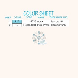 Snowflake Digital Machine Embroidery Design Winter Design Embroidery ...