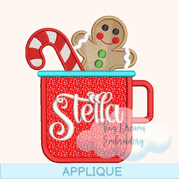 Gingerbread Applique - Etsy