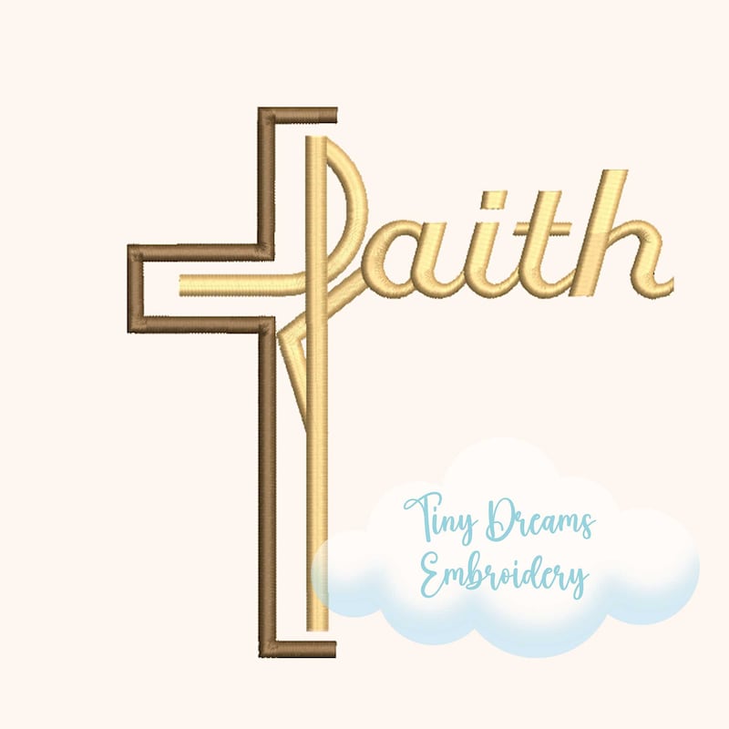Faith Embroidery - Etsy