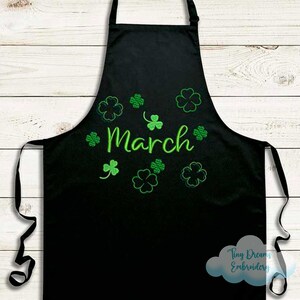 March Digital Machine Embroidery Design St Patricks Design Embroidery ...