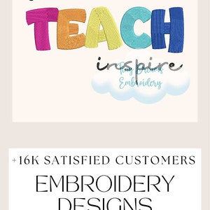Teach Digital Machine Embroidery Design Love Embroidery Design Teacher ...