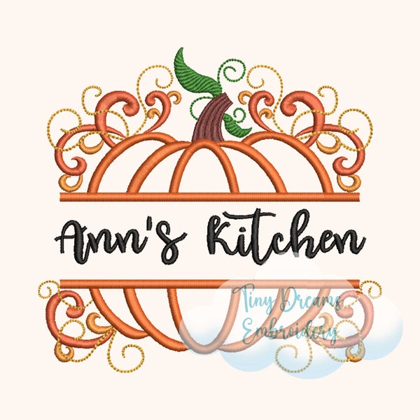 Pumpkin Monogram - Etsy