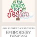 Christmas Tree Digital Machine Embroidery Design Jesus Reason Season ...