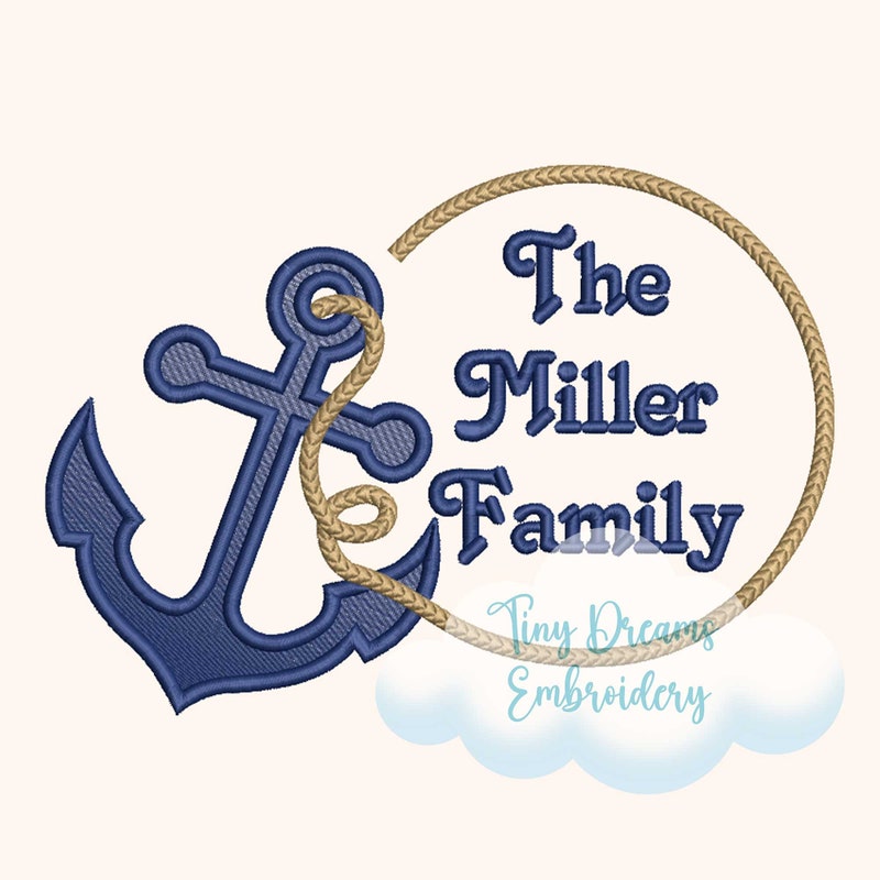 Nautical Embroidery - Etsy