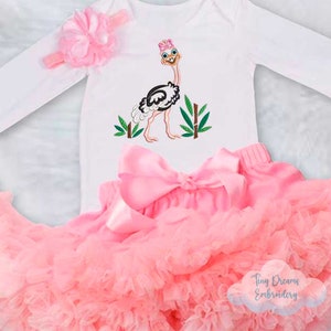 Cute Baby Emu Digital Machine Embroidery Design Nursery Baby Animal ...