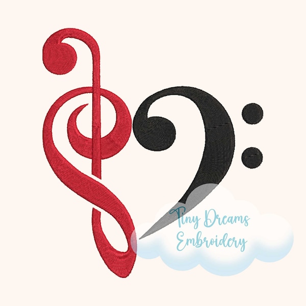 Bass Clef Pattern - Etsy