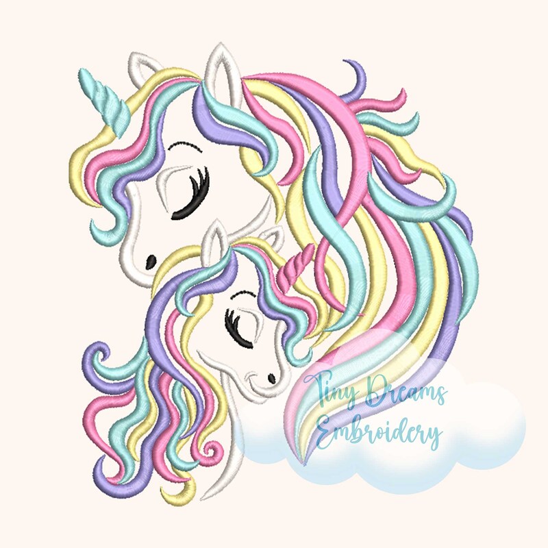 Unicorn Embroidery - Etsy