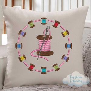 Spool Thread Digital Machine Embroidery Design Thread Embroidery Sewing ...