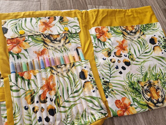 Nomadic Drawing Pouch Children's Coloring Pouch - Etsy