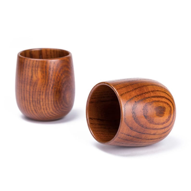 Mini Wooden Drinking Cup Solid Wood 5oz - Etsy