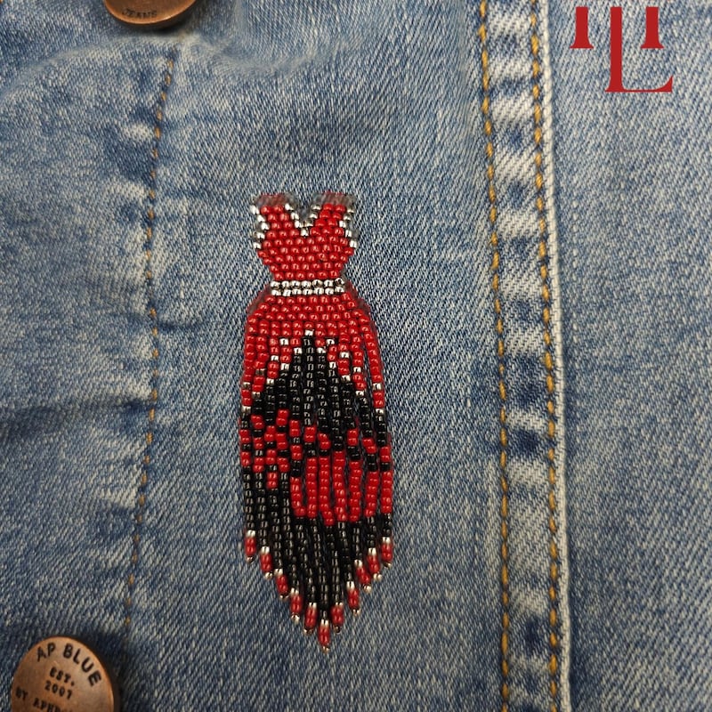 Red Dress Pins Mmiw - Etsy Canada