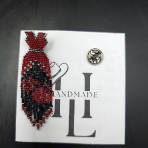 MMIWG2 Red Dress Mini Pin Silver - Etsy