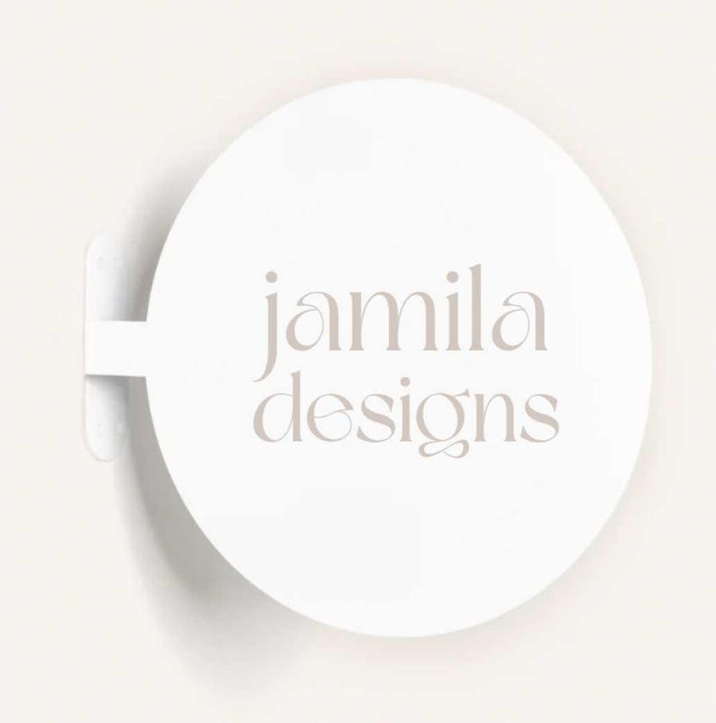 Wall Mounted Blade Business Sign - Etsy