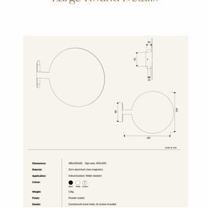 Wall Mounted Blade Business Sign - Etsy