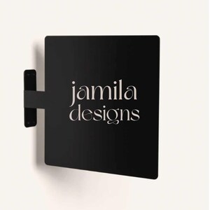 Wall Mounted Blade Business Sign - Etsy