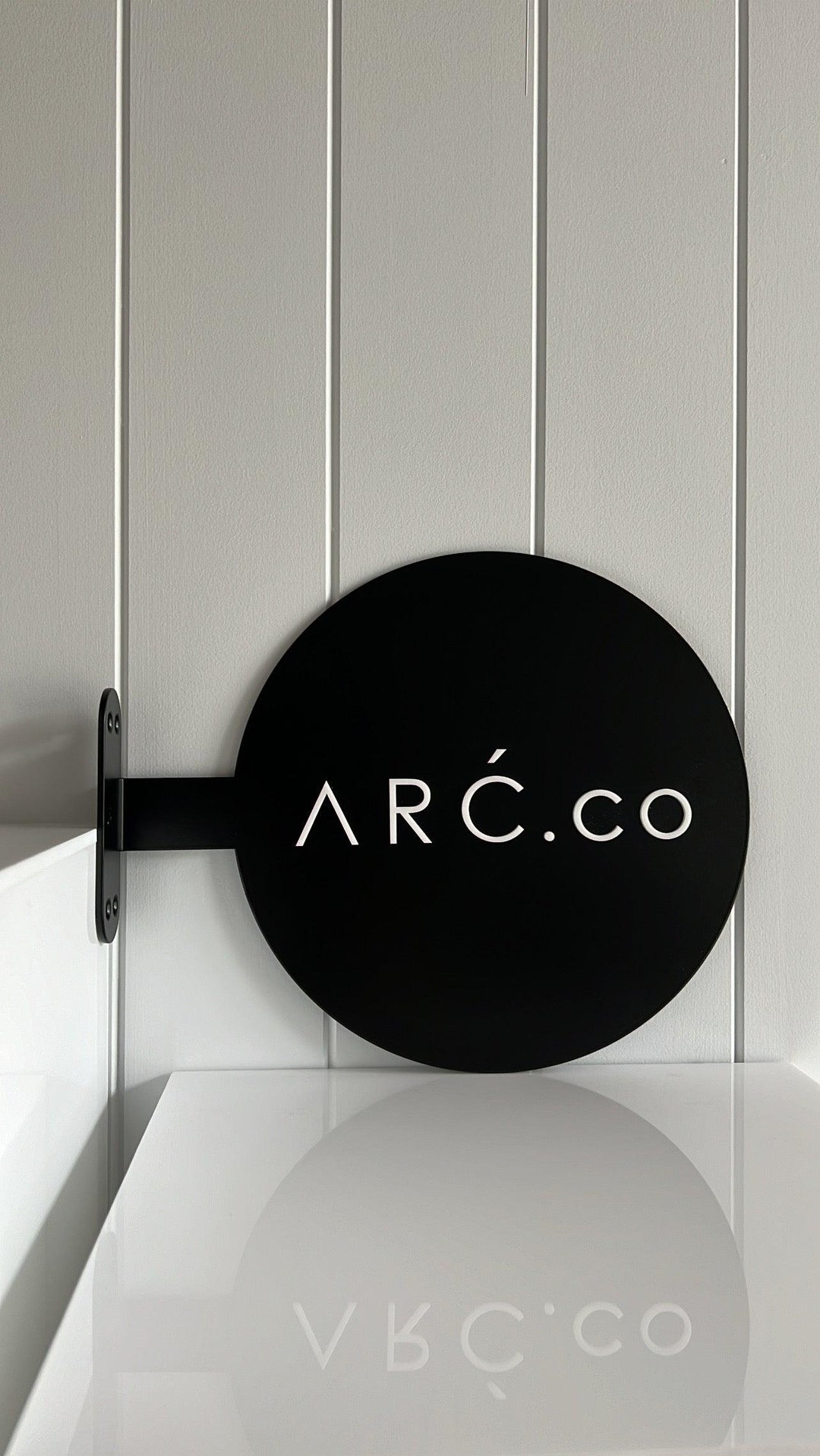 Wall Mounted Blade Business Sign - Etsy