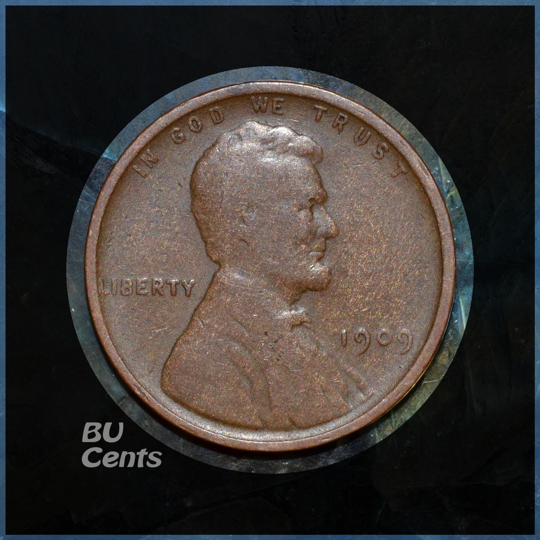 1909 P Lincoln Wheat Cent Circulated Copper Penny Etsy