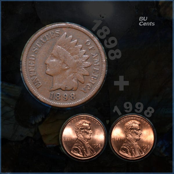 1998 D Penny - Etsy