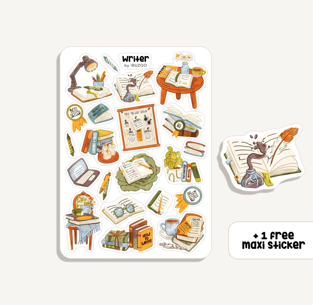 Sticker Sheet Writer | Bullet Journal - Scrapbook - Planner ...