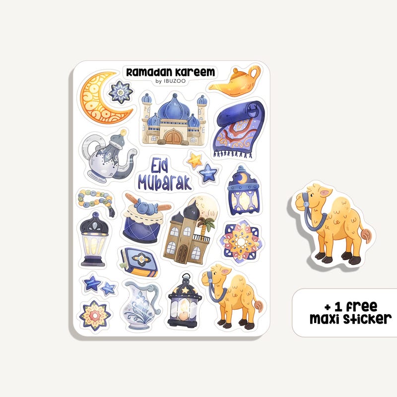 Ramadan Stickers - Etsy