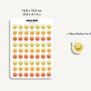 Sticker Sheet Mood Minis | Bullet Journal - Scrapbook - Planner ...
