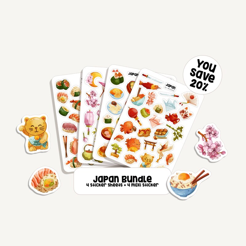 Japanese Stickers - Etsy
