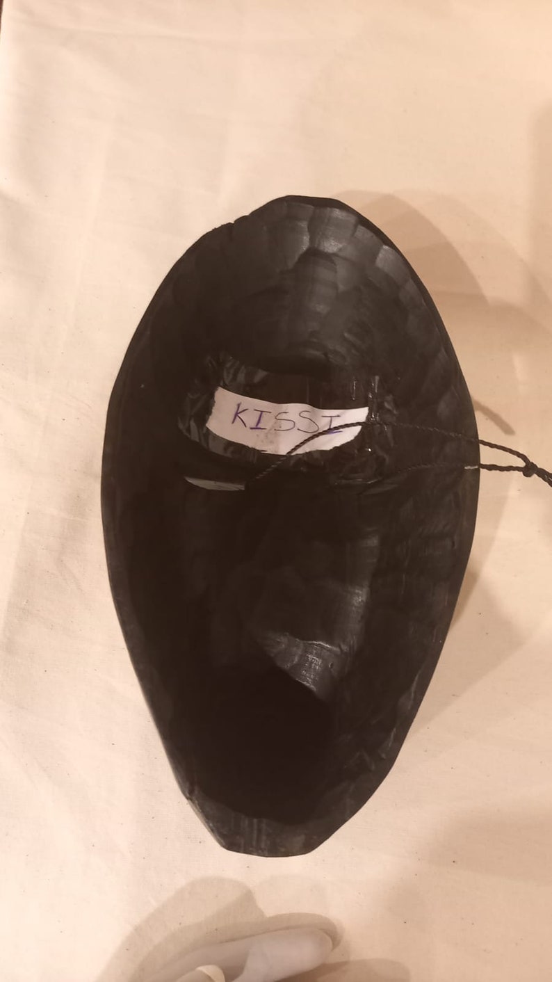 Original Traditionel West African Mask (liberia, Kissi Tribe), They Are ...