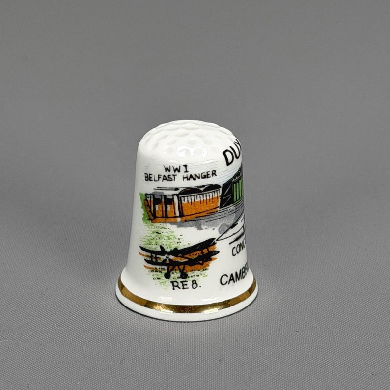 Vintage Duxford IWM Imperial War Museum Thimble Belfast Hangar, Re 8 ...