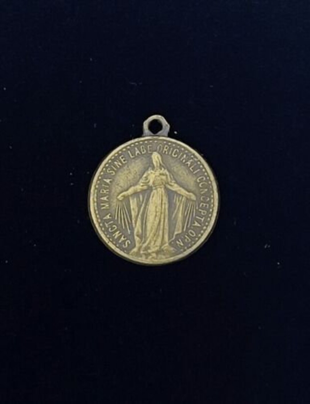 Antique / Vintage SAINT MARIA Sine Labe Originali Concepta O.P.N. MEDAL ...