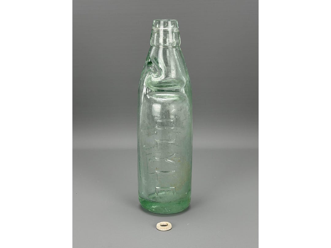 Antique (c.1900) D. LYLE Glass Mineral Water 'codd' BOTTLE With ...