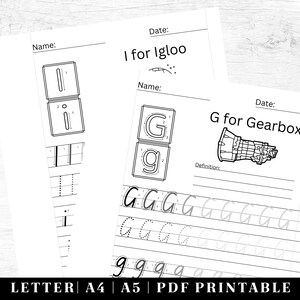 Handwriting Practice Worksheets | Printable Neat Handwriting Workbook ...
