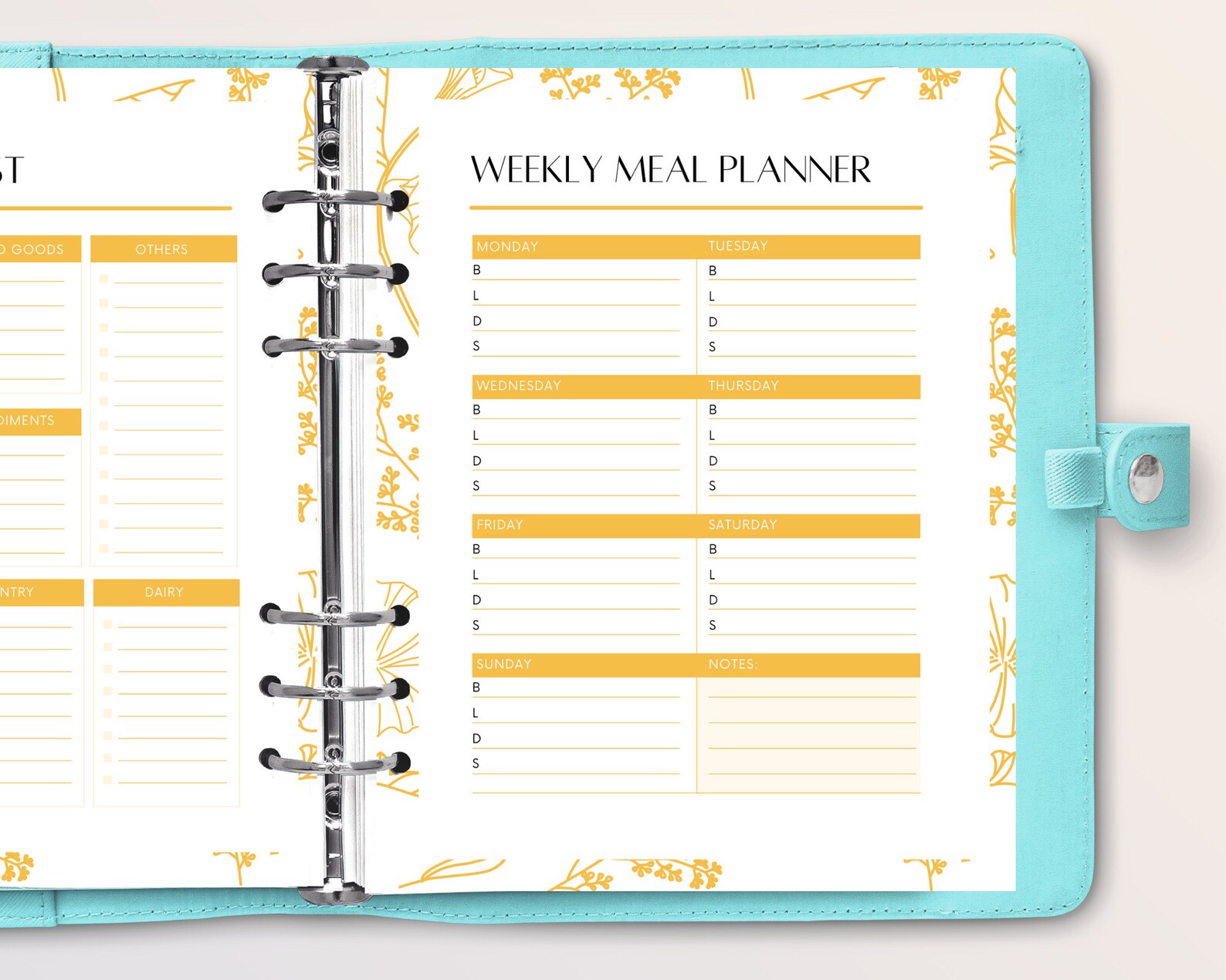 Household Planner Printable Life Organizer Binder Digital Download ...