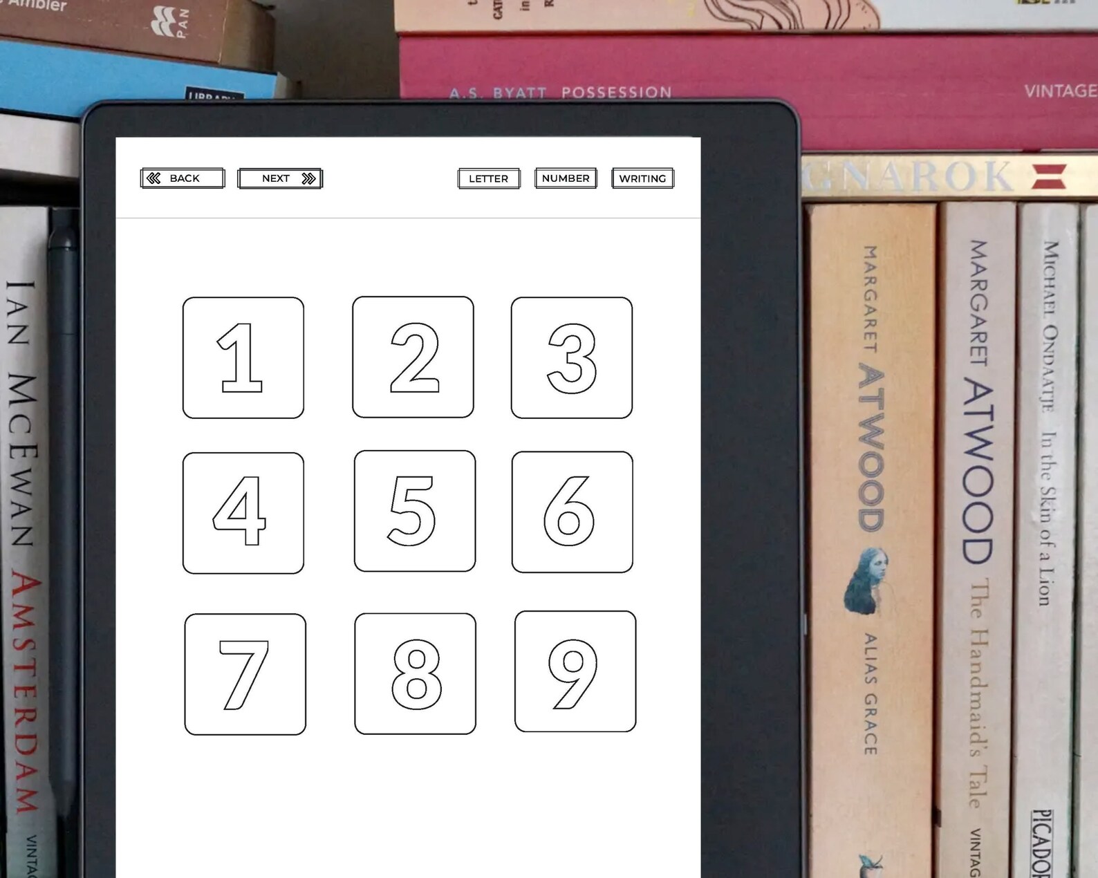 Handwriting Practice Worksheets for Kindle Scribe Kindle Scribe Template Neat Handwriting ...