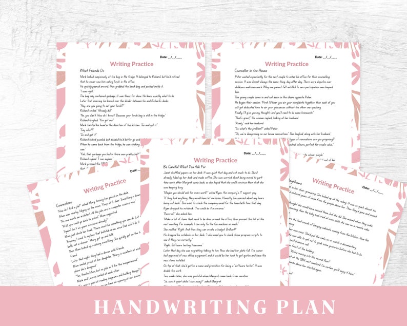 Printable Handwriting Practice Guide | Neat Handwriting Worksheet ...