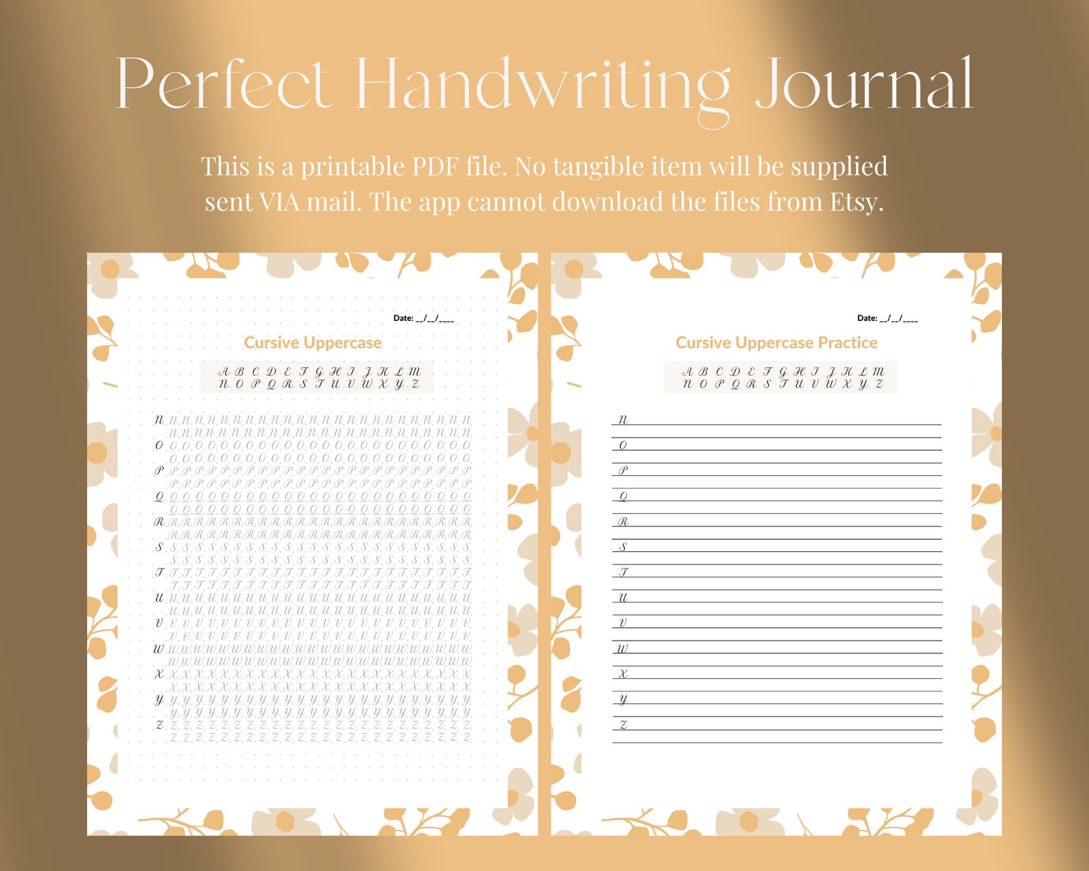 Printable Handwriting Practice Guide Neat Handwriting - Etsy