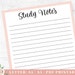 Study Planner Printable | Pink Floral Assignment Tracker | Digital ...