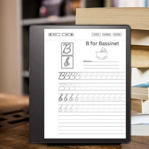 Handwriting Practice Worksheets for Kindle Scribe | Kindle Scribe ...