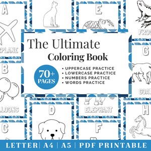 Kids Coloring Pages | Printable Kids Activity Book | Preschool ABC ...
