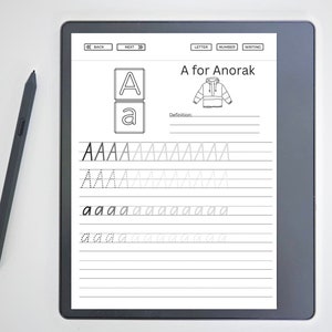 Handwriting Practice Worksheets for Kindle Scribe | Kindle Scribe ...