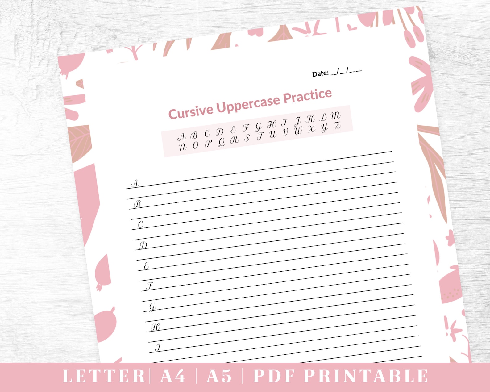 Printable Handwriting Practice Guide | Neat Handwriting Worksheet ...