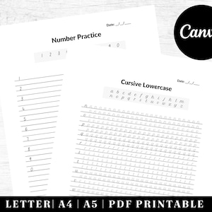 Printable Handwriting Practice Guide | Neat Handwriting Worksheet ...