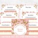 Goals Planner Printable Pink & Gold Productivity Tracker Digital ...