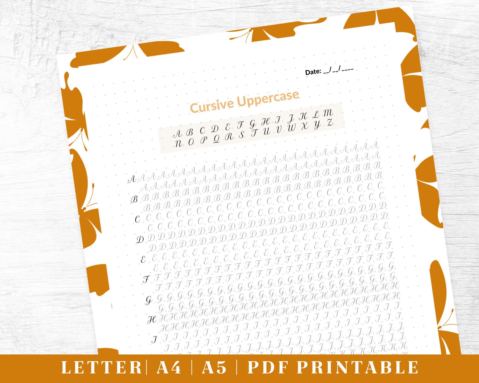 Printable Handwriting Practice Guide Neat Handwriting Worksheet Adult ...