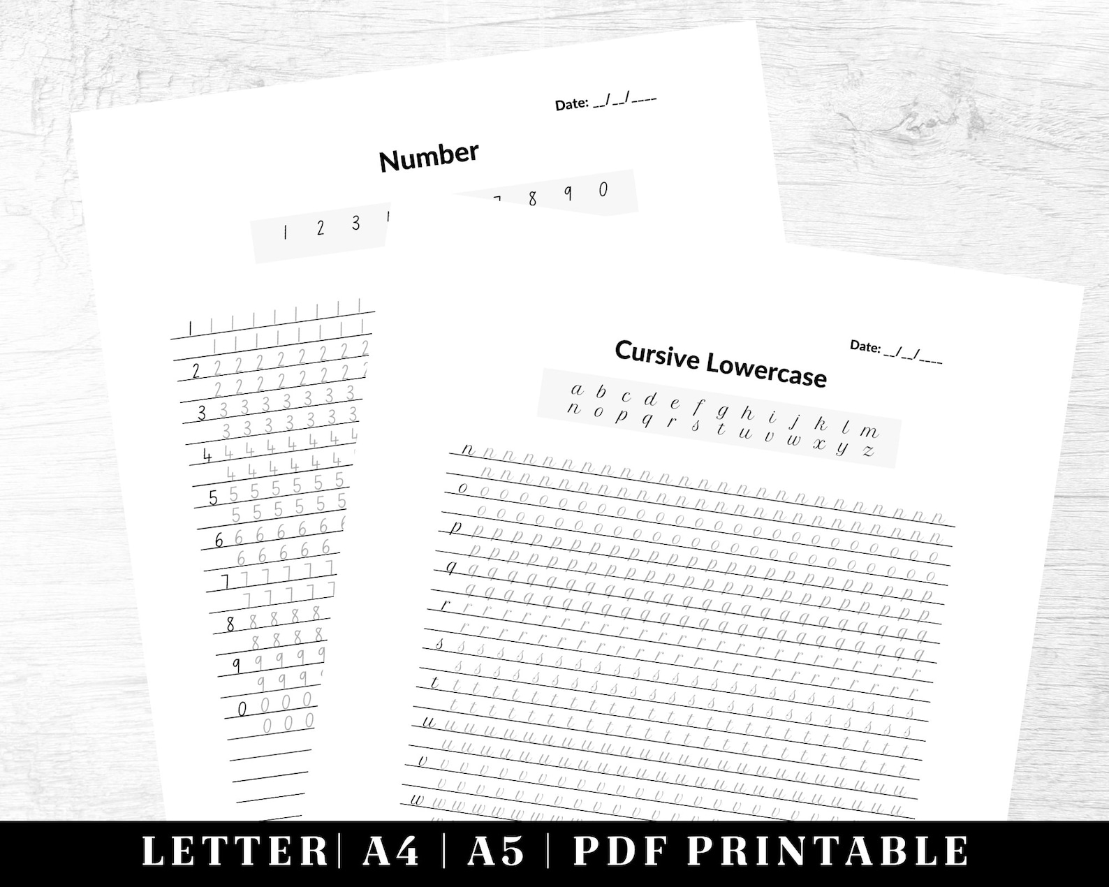 Printable Handwriting Practice Guide | Neat Handwriting Worksheet ...