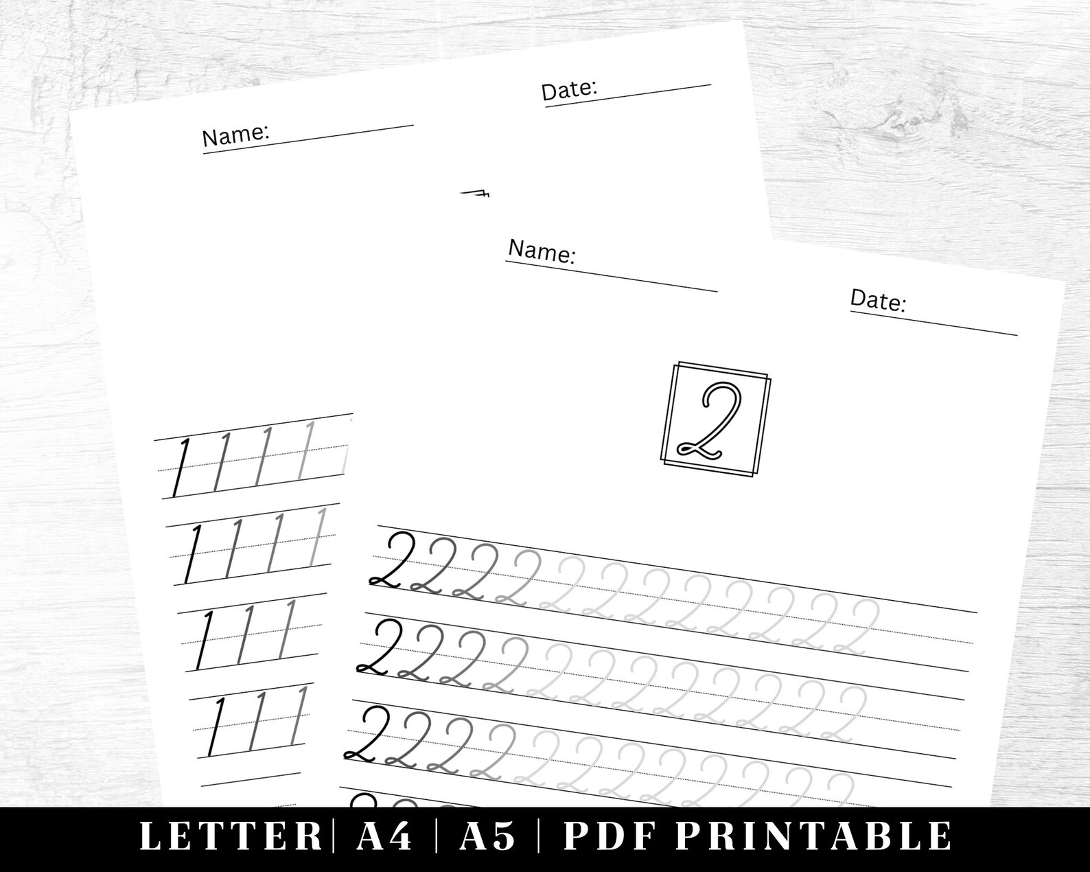 Cursive Handwriting Practice Worksheets Printable Neat Handwriting ...