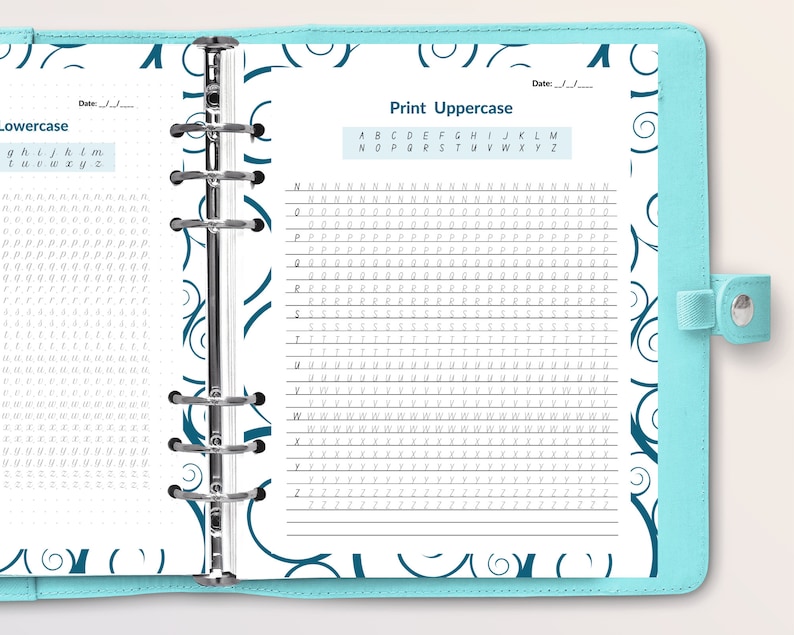 Printable Handwriting Practice Guide Neat Handwriting - Etsy