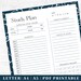 Study Planner Printable Blue & White Assignment Tracker - Etsy