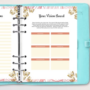 Manifest Journal Printable | Pink & Gold Gratitude Planner | Digital ...